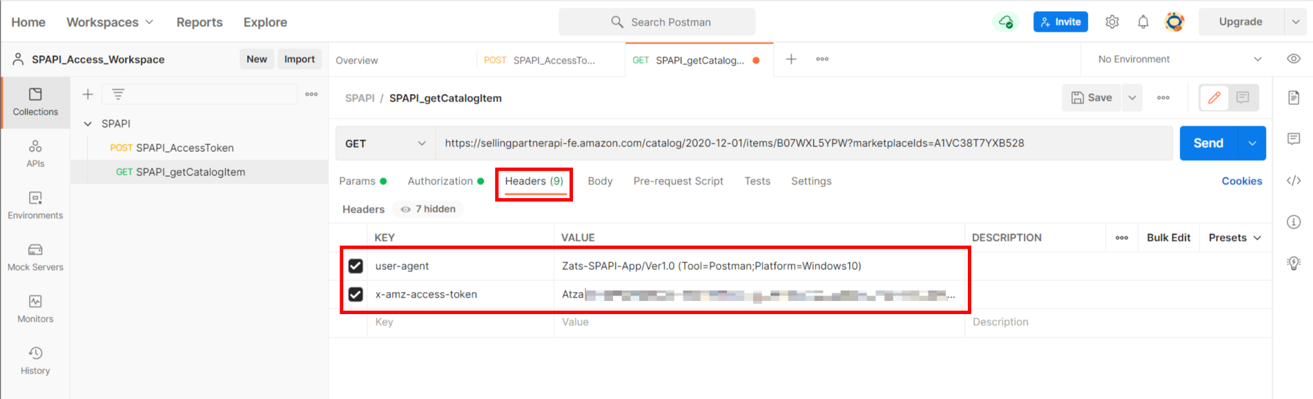 Amazon MWS から SP-API への移行 [Postmanによるテスト接続編] | Zats