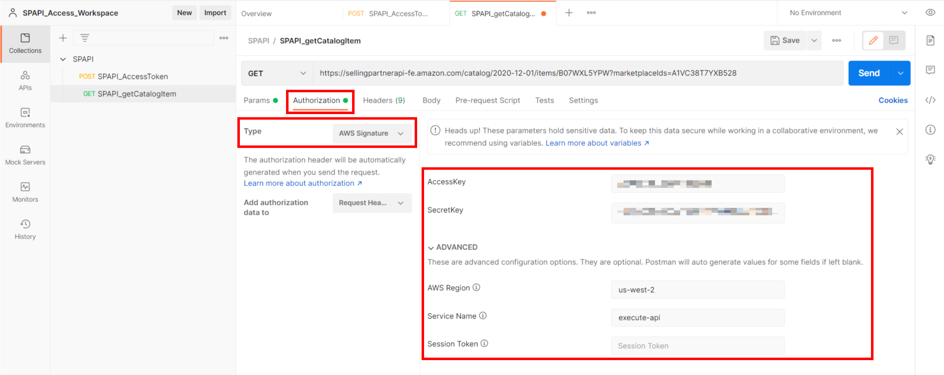 Amazon MWS から SP-API への移行 [Postmanによるテスト接続編] | Zats